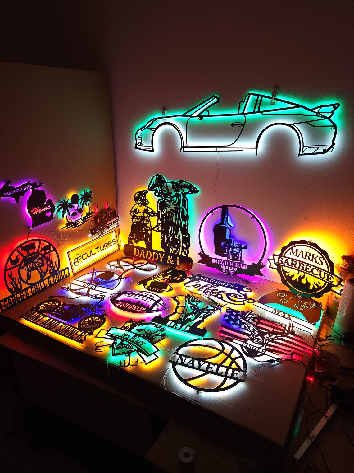 Arches National Park Neon Sign, National Park Welcome Sign, Personaliz